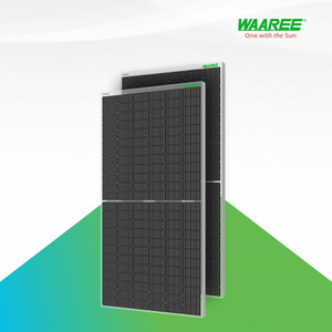 WAAREE 445 Watt Each Halfcut Mono Perc Bifacial Solar Panel Price in India - Buy WAAREE 445 Watt ...