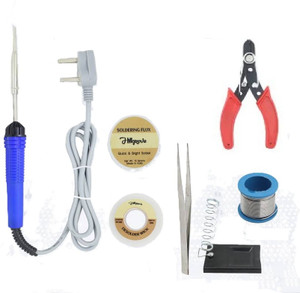 Skeisy SK BASIC BEGINNER IRON SOLDERING TOOL KIT 7-IN-1, CUTTER, PAST ...
