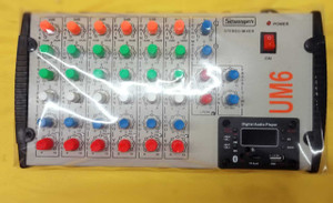 soundcraft Stranger UM-6 Echo Mixer with Echo and Metal Tone Analog Sound Mixer Digital Sound ...