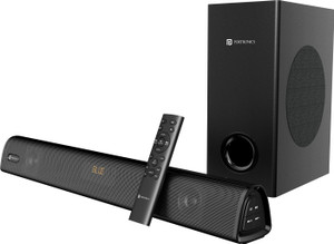 Buy Portronics Pure Sound 106 Wired Subwoofer,HD Sound,BT5.3v 120 W Bluetooth Soundbar Online ...