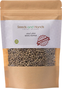 Seeds And Hands Wayanad White Pepper/Safed Mirch Whole Price in India - Buy Seeds And Hands ...