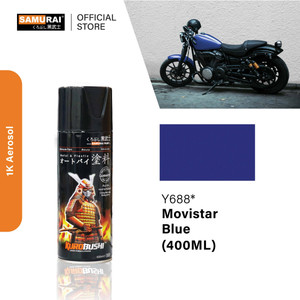 Samurai Kurobushi Yamaha Motorcycle Paint Colours Y688 Blue Spray Paint 400 ml Price in India ...