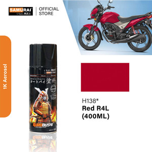 Samurai Kurobushi Honda Motorcycle Paint Colours H138 Red Spray Paint 400 ml Price in India ...
