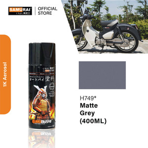 Samurai Kurobushi Honda Motorcycle Paint Colours H749 Grey Spray Paint 400 ml Price in India ...