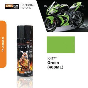 Samurai Kurobushi Kawasaki Motorcycle Paint Colours K417 Green Spray Paint 400 ml Price in India ...