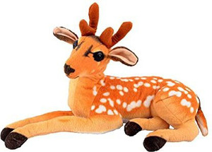 APR ZONE Dear (Hiran) Funky Soft Plush Toy for Kids/Birthday/Decoration - 15 cm - Dear (Hiran ...