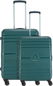 ARISTOCRAT ARISTO JET PLUS STR.53+63 360° N.LGN - GREEN Cabin & Check-in Set 4 Wheels - 25 inch ...