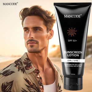 MANCODE Sunscreen - SPF 50 PA+ UVA/UVB Protection Non Greasy Oil Free - Price in India, Buy ...