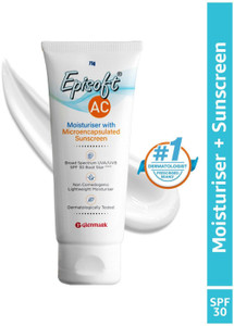 Episoft Sunscreen - SPF 30 AC_ Moisturizer, for All skin types - Price in India, Buy Episoft ...