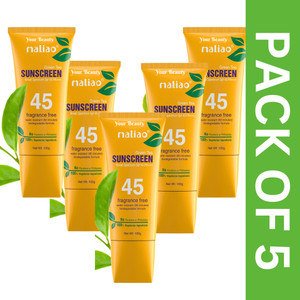 Your Beauty Sunscreen - SPF 45 PA+++ Maliao Green Tea Sunscreen SPF 45 PA+++ (Pack Of 5) - Price ...