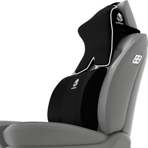 MRRON PROTECH Memory Foam Neck Rest & Big Lumber Spine Support For Car or Office Chair Back ...