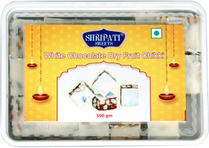 Shripati White Chocolate Dry Fruit Chikki 300 gm Box Price in India - Buy Shripati White ...