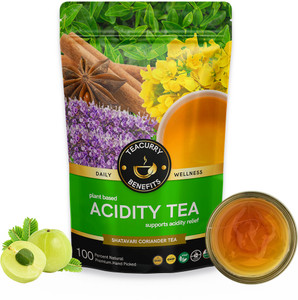 TEACURRY Acidity Tea - Helps With Stomach Acidity & Digestion | Natural Ingredients Herbal Tea ...