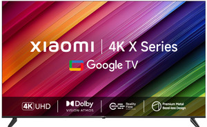 Mi By Xiaomi X Series Cm Inch Ultra Hd K Led Smart Google Tv With K Dolby Vision