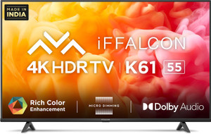 iFFALCON 55 Inch UHD LED Smart TVs at ₹28,249*