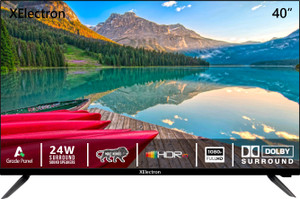 XElectron 100 cm (40 inch) Full HD 3D LED TV with Free Wall mount and Installation Online at ...