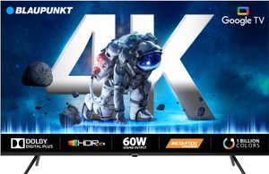 Blaupunkt CyberSound G2 Series 126 cm (50 inch) Ultra HD (4K) LED Smart Google TV with Dolby ...