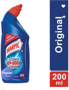 Harpic Blue NEW THICKER 10xMAX CLEAN ORIGIINAL Original Liquid Toilet Cleaner Price in India ...