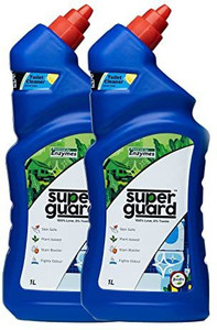 SuperGuard Vegan Plant Based Toilet Cleaner with zero Toxins and Fumes Liquid Toilet Cleaner ...