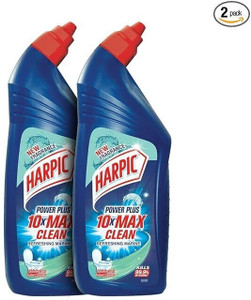 Harpic H125 Disinfectant Toilet Cleaner Liquid, Original - 1 L (Pack of 2) Original Liquid ...