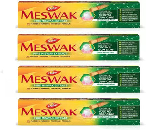 Dabur Meswak Pure Miswak Extract Toothpaste 100g pack of 4 Toothpaste - Buy Baby Care Products ...