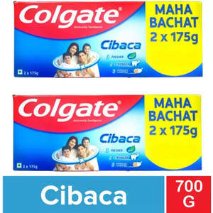 Colgate Cibaca Anticavity Ayurvedic 350gx2^^ Toothpaste - Buy Baby Care Products in India ...