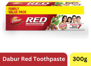Dabur Red Toothpaste Family Saver Pack | Ayurvedic Paste Toothpaste - Buy Baby Care Products in ...