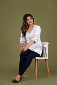 Emica Casual Embroidered Women White Top - Buy Emica Casual Embroidered Women White Top Online ...