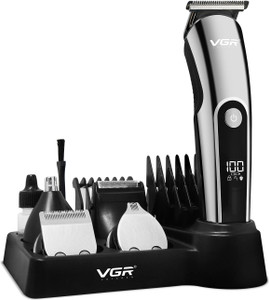 VGR V-107 Professional 11in1 Grooming Kit Fully Waterproof Trimmer 150 min Runtime 30 Length ...