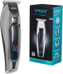VGR V-070 Digital LED Display Professional hair trimmer for men cordless zero cutting hair ...