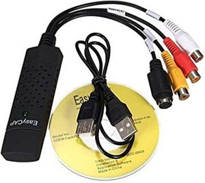 DooBuy USB 2.0 Easycap Dc60 TV DVD VHS Video Adapter Capture Card Supports Windows Xp/7/Vista 32 ...