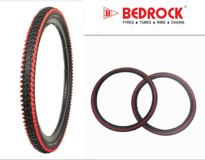 nationalstores Orginal Bedrock power 26t Ranger cycle tyre pair Tubular For Bicycle - Buy ...