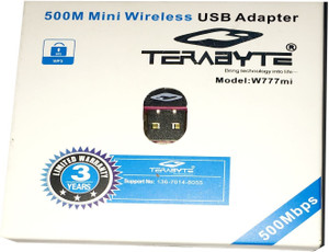 TERABYTE 950Mbps Mini WiFi Dongle Receiver USB Adapter Wifi Wireless Lan Card 802.11n/G/B USB ...