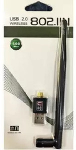 TUNISKY USB WiFi 600 Mbps Wi Fi Dongle 600Mbps Wireless Adapter 802.11n/g/b with Antenna USB ...