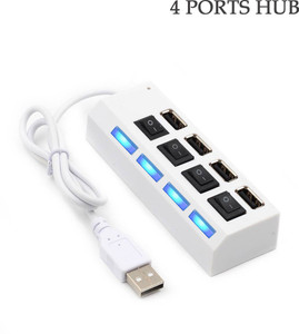 Mobtude Port Hi Speed Usb Hub With Power Switch Port Usb Hub Superspeed Portable Mini