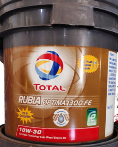 Total Energies Total Rubia Optima 1300 10W 30 CK4 (11L) Full-Synthetic Engine Oil Price in India ...