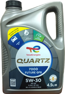 Total Energies Total Quartz 7000 5W 30 (4.5 L) Total Quartz 7000 5W 30 (4.5 L) Synthetic Blend ...