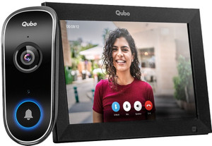 Qubo WiFi Door Bell Pro & Tab by HERO GROUP 3MP 1296p Instant Visitor Video Door Phone Price in ...