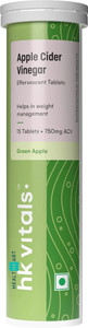 HEALTHKART Apple Cider Vinegar 750 mg Effervescent Tablets, Green Apple Price in India - Buy ...