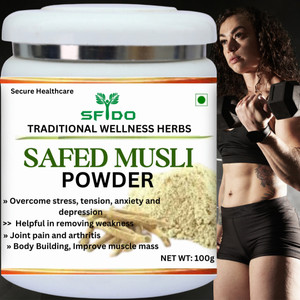 Secure Healthcare Sfido Safed Musli 100% Natural & Pure Root Powder Price in India - Buy Secure ...