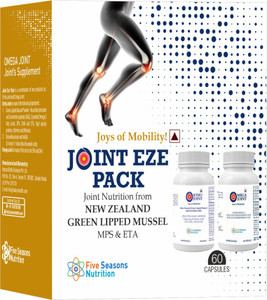Five Seasons Joint Eze Pack- Joint Support Supplement for Pain Relief, Flexibility & Mobility ...