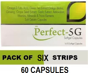 Uhl AMAZING RESEACH PERFECT 5G MULTIVITAMIN SOFTGEL CAPS FOR HEALTHY BODY (6*10CAPS) Price in ...