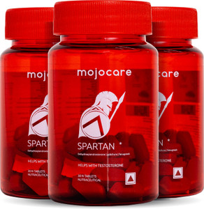 Mojocare Spartan Tablets | Strength, Stamina & Muscle Growth-Pack of 3 Price in India - Buy ...
