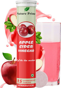 Nature Prime Apple Cider Vinegar 15 Effervescent Tablets Ultra Price in India - Buy Nature Prime ...