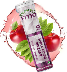 FITIO Apple Cider Vinegar Effervescent Tablets Premium Price in India - Buy FITIO Apple Cider ...