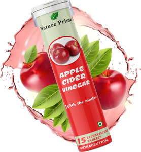 Nature Prime Apple Cider Vinegar Effervescent Tablets Advanced Price in India - Buy Nature Prime ...