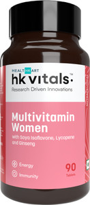 HEALTHKART HK Vitals Multivitamin Women, Boosts Energy, Stamina & Skin Health Price in India ...