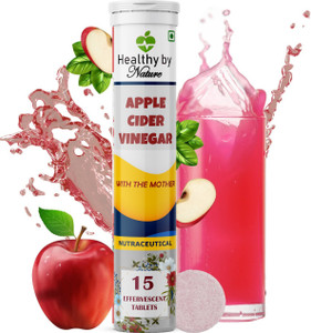 Healthy By Nature Apple Cider Vinegar for Weight Loss Tablet Effervescent Pro Price in India ...