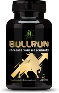 Healthy Nutrition Bullrun for Strength, Energy & Performance -Veg Capsules Price in India - Buy ...