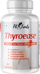 Fit Treats Thyroease for Thyroid (30 Tablets) Price in India - Buy Fit Treats Thyroease for ...
